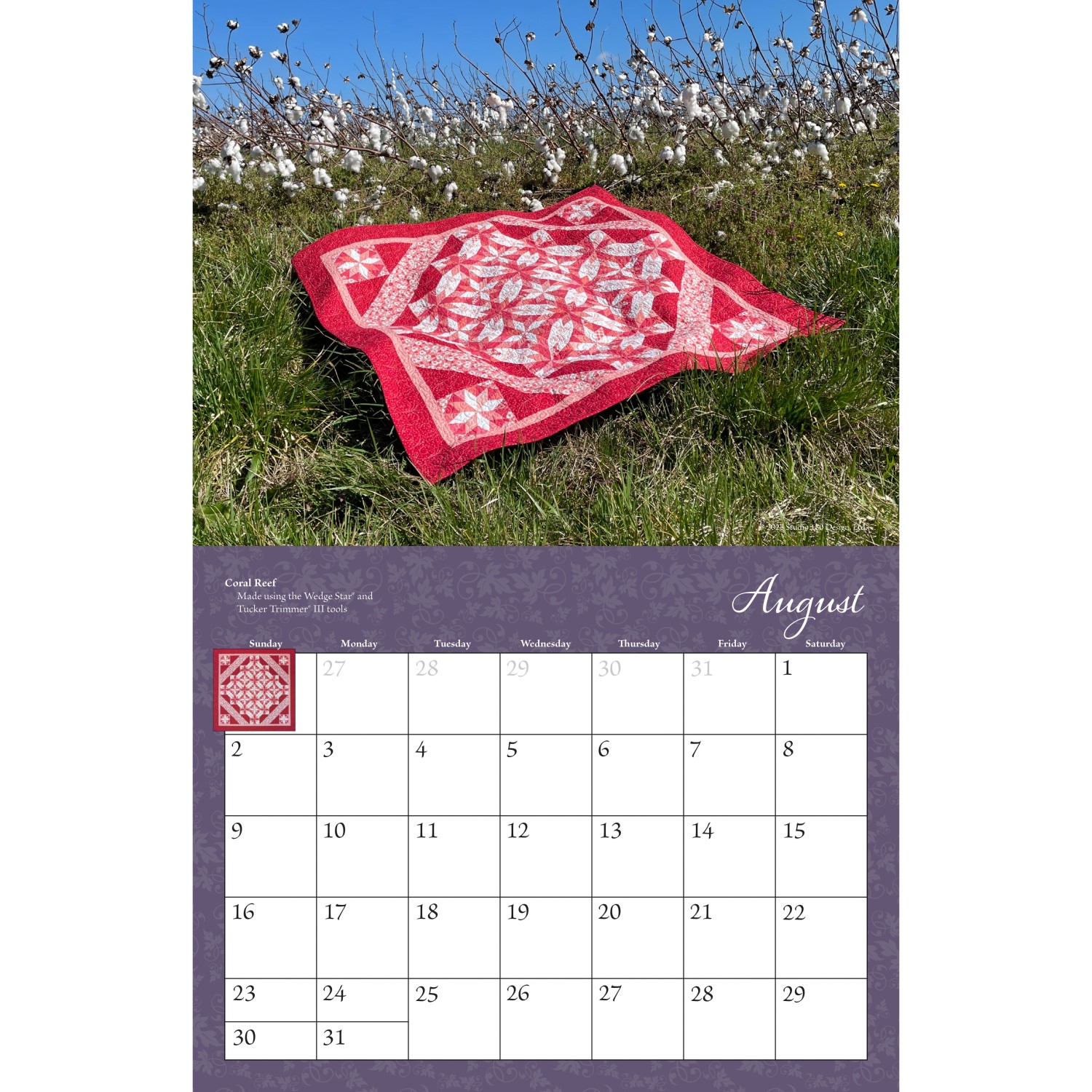 2026 A Year of Quilts – 12 Month Wall Calendar – Studio 180 Designs ...