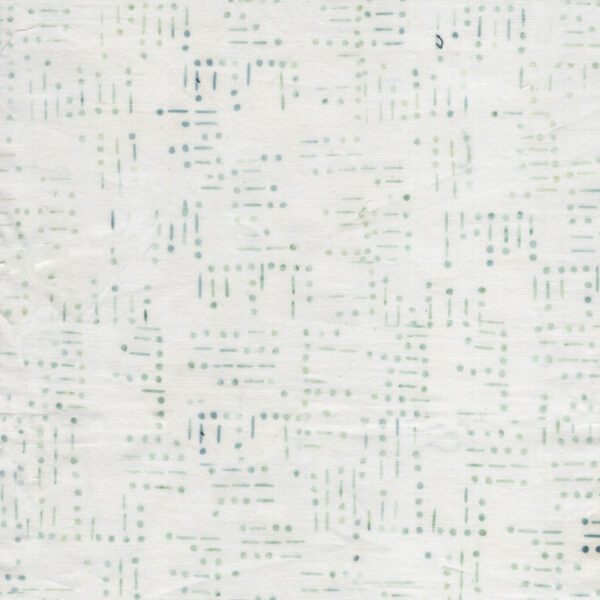 PREORDER: Island Batik – IB 522505700 – White Morse Code Words ...