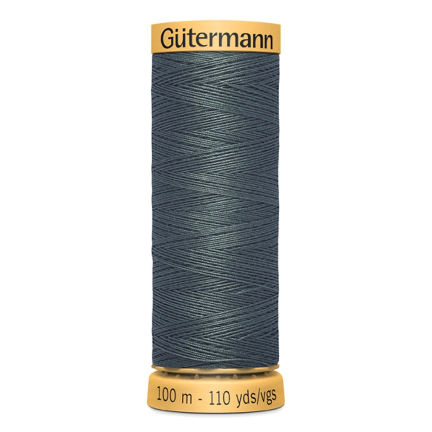Gütermann – 7548 Dark Teal – Natural Cotton 50wt Solid Thread 100m/109yds – CREEKSIDE QUILTS