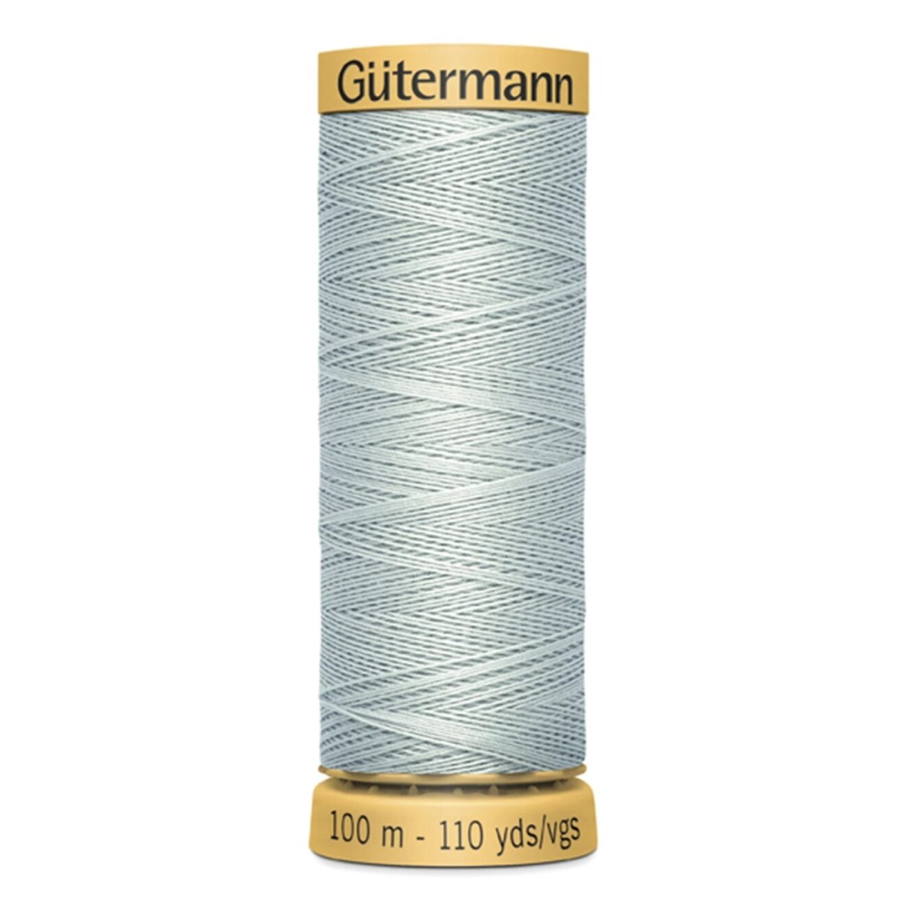 Gütermann – 9120 Light Slate – Natural Cotton 50wt Solid Thread 100m ...