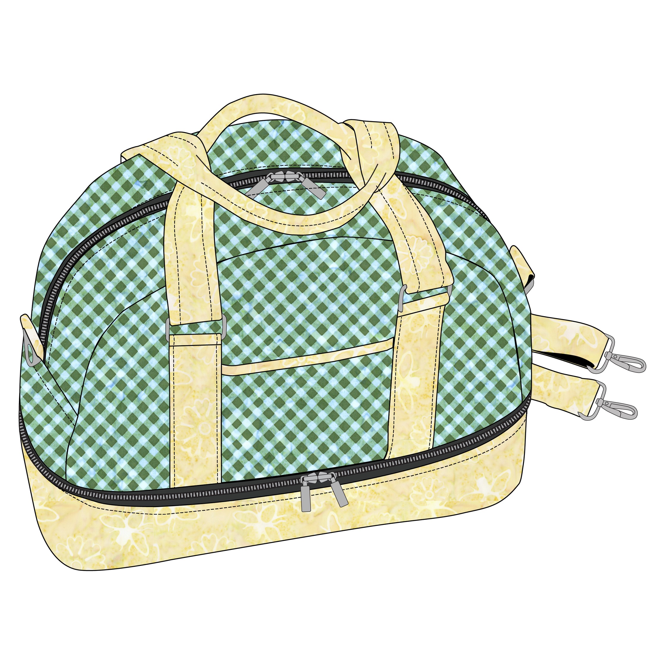 Townsend Bag Sewing Pattern – Sallie Tomato – CREEKSIDE QUILTS