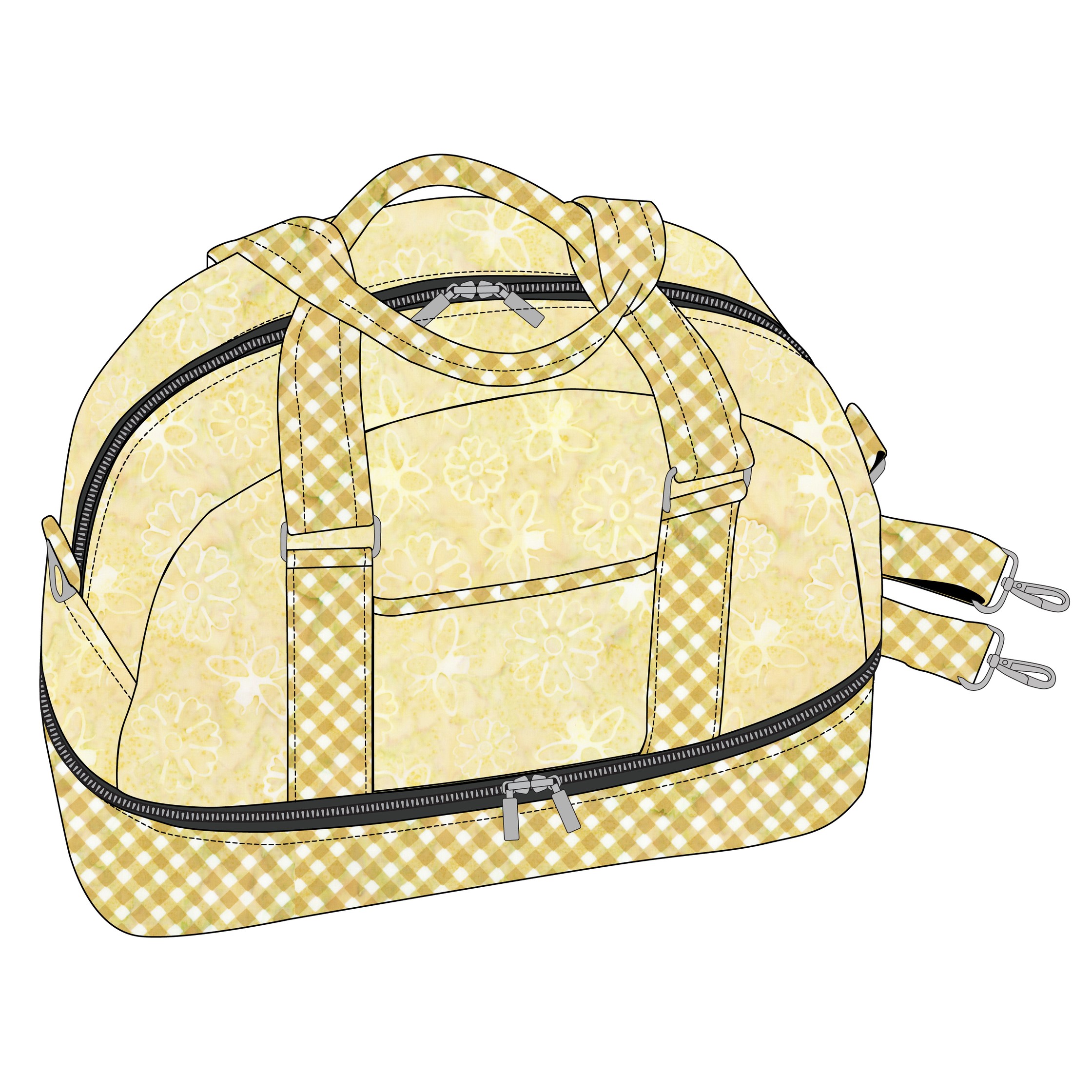 Townsend Bag Sewing Pattern – Sallie Tomato – CREEKSIDE QUILTS