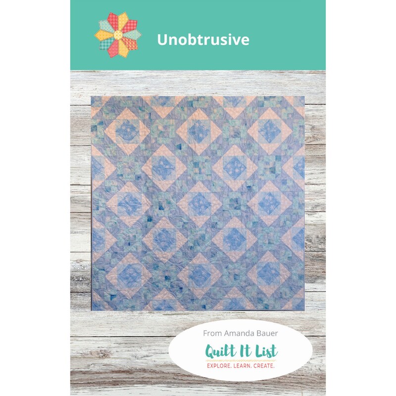 Unobtrusive Quilt Pattern – ALeeB Creative – Amanda Bauer – CREEKSIDE ...